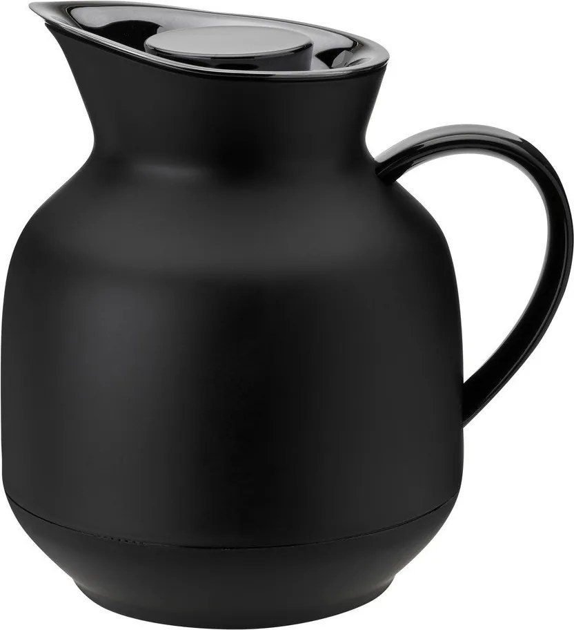 Černá plastová termokonvice 1 l Amphora – Stelton