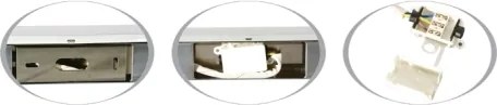 LED svítidlo Ecolite ALBA 15W 60cm stříbrná TL4130-LED15W/STR