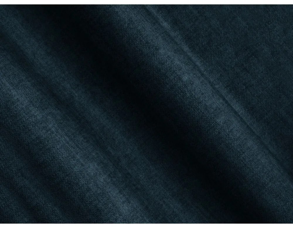 Tmavě modrá sametová pohovka 210 cm Loretto – Cosmopolitan Design