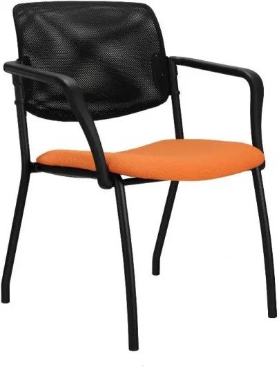 ALBA židle WENDY síťovaná kostra černá
