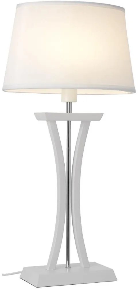 Cottex B2429V - Stolní lampa NEW CHELSEA 1xE14/40W/230V bílá