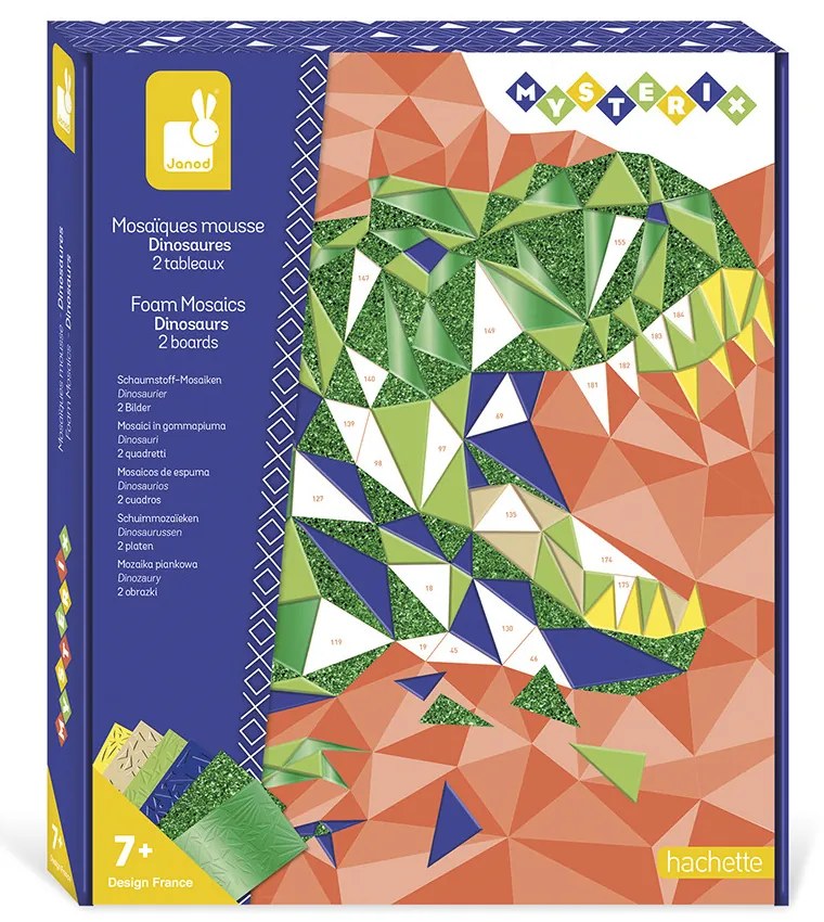 Dětský ateliér maxi - mozaika - svět dinosaurů