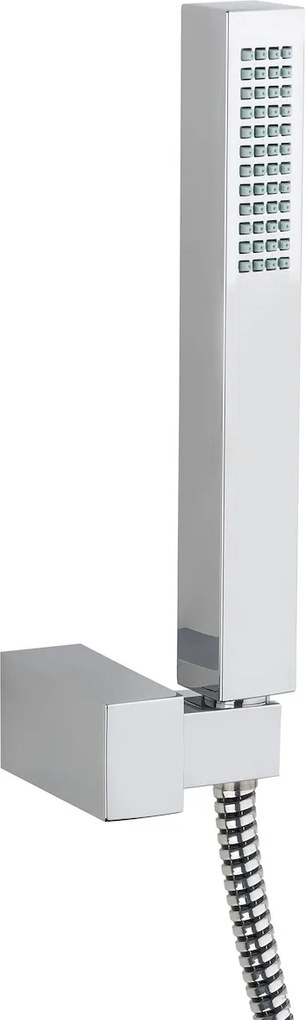 Sprchová hlavice s hadicí Optima chrom OPH004