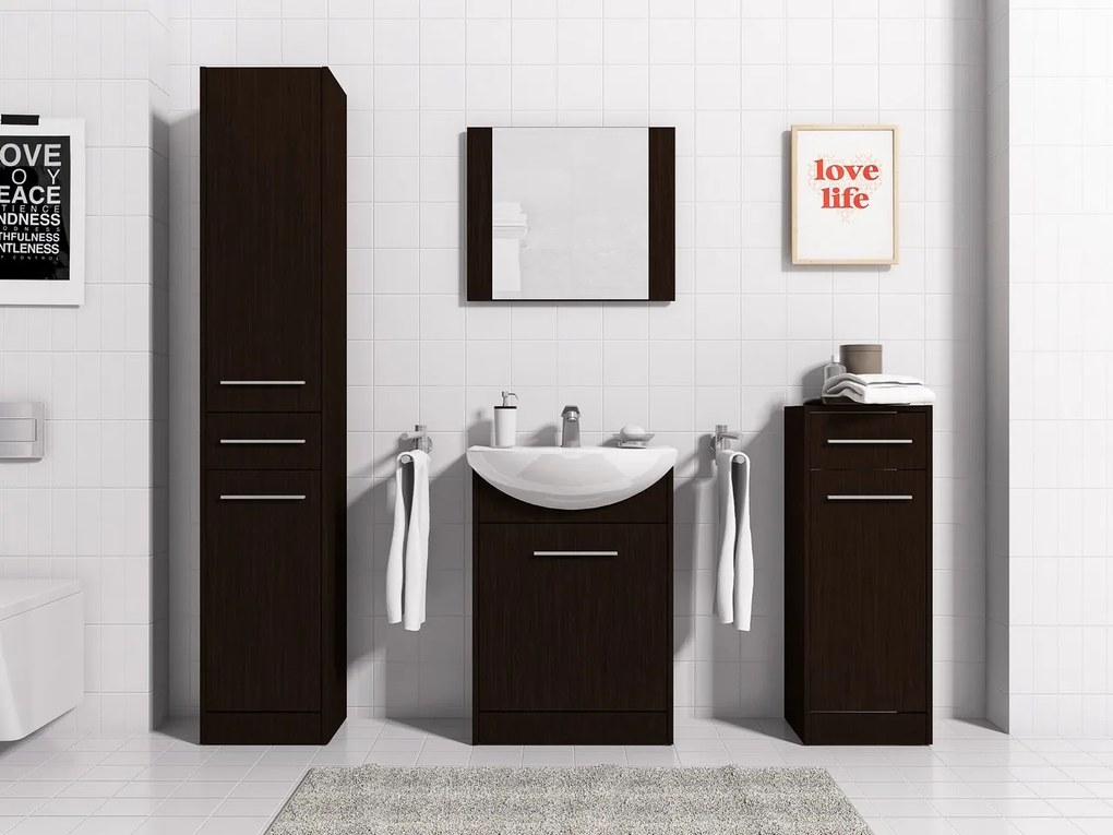 MEBLINE Moderní koupelna SLIM MINI 1