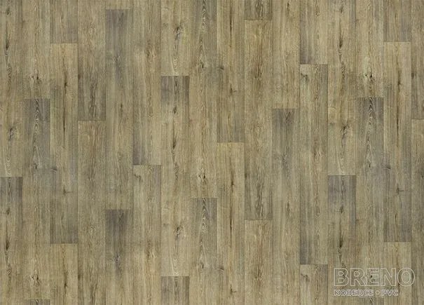 Breno PVC GREENLINE Sand Oak 040 – dřevo s šedými tóny, šíře 400 cm