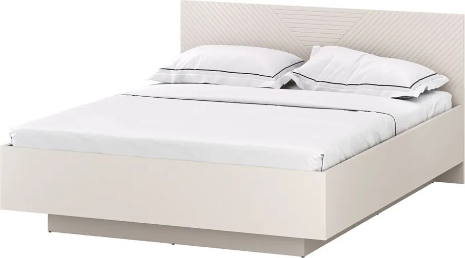 Postel 160 s úložným prostorem (EO18) kašmír / dub castello Evo
