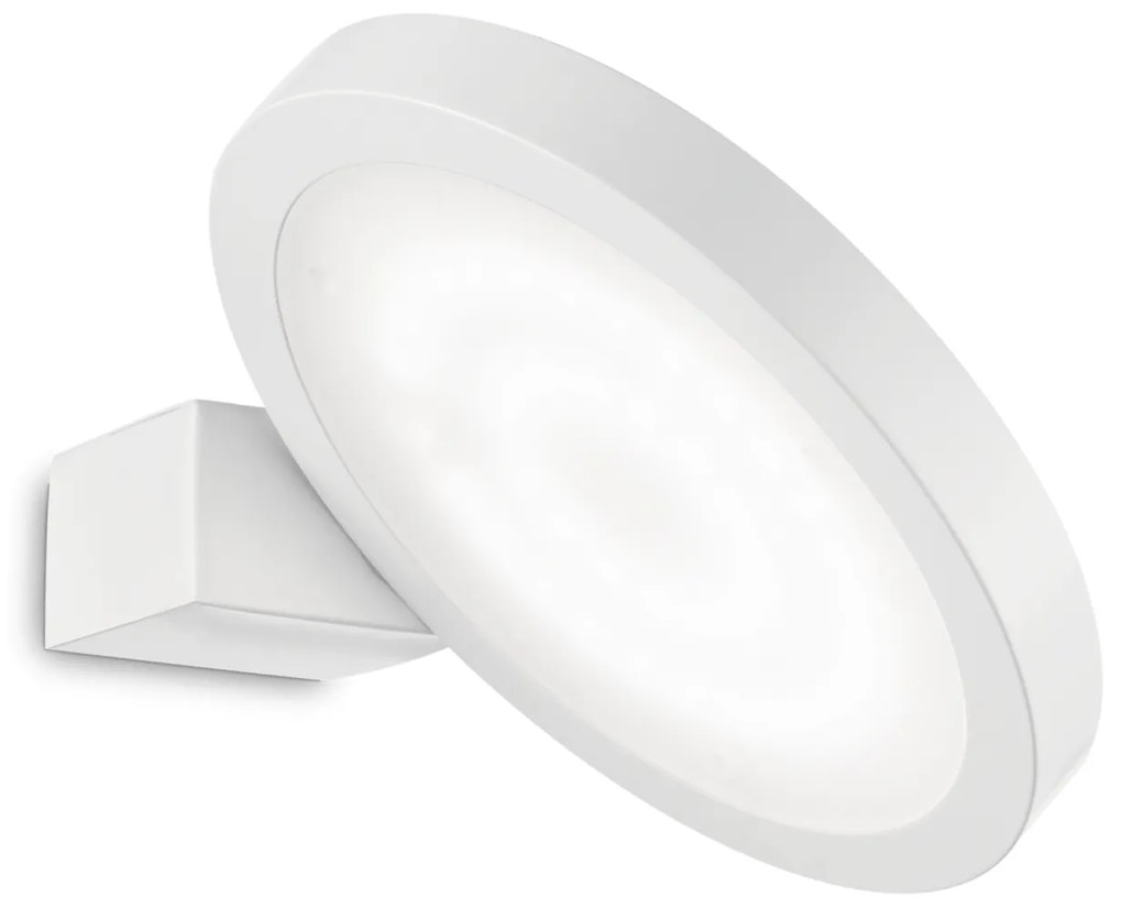 Nástěnné svítidlo Ideal lux 155395 FLAP AP1 ROUND BIANCO 42xLED 15W / 1200lm 3000K bílá Nástěnná svítidla