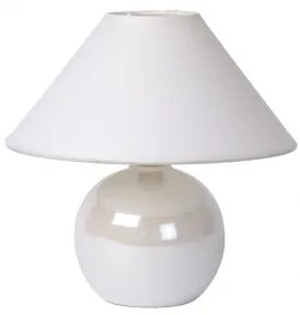 Lucide FARO - stolní lampa - Ø 20 cm - Bílá 14553/81/31