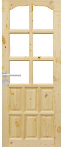 Archo - Akční sada dřevěných dveří sukaté z borovice SK 105470