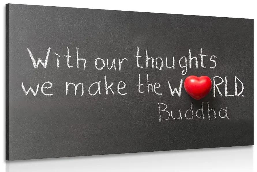 Obraz Buddhů citát