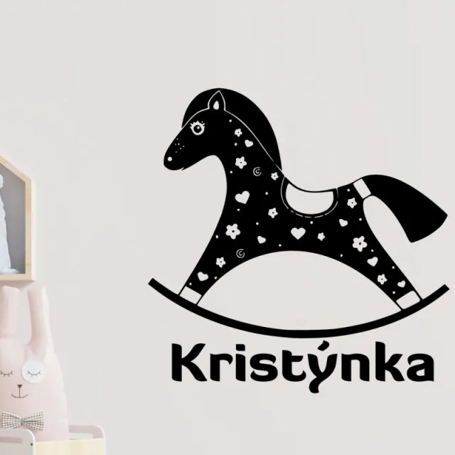 Samolepka Houpací koníček