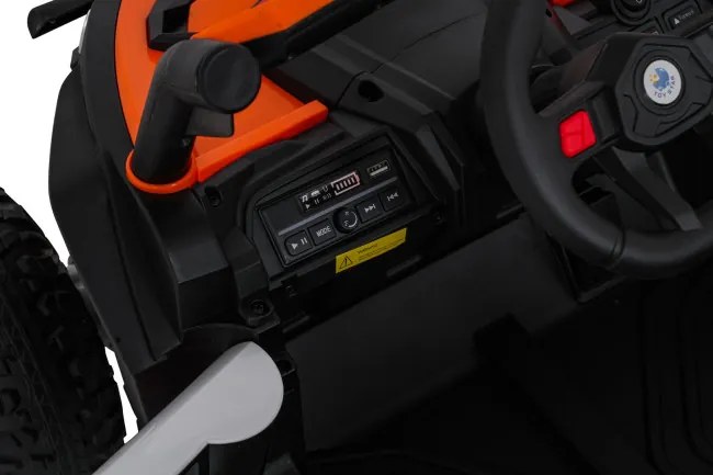 Elektrické autíčko Buggy Madman UTV-MX bílé