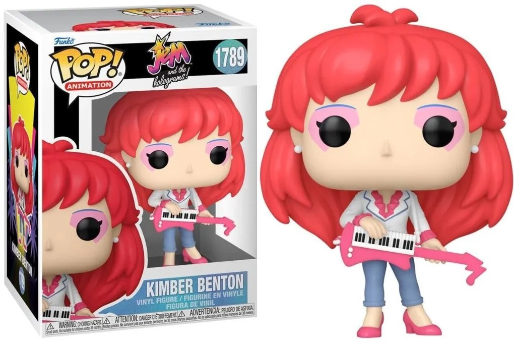 Funko pop! jem and the holograms kimber benton 1789