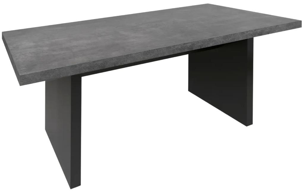 OnaDnes -20% Betonově šedý jídelní stůl TEMAHOME Detroit 160 x 80 cm