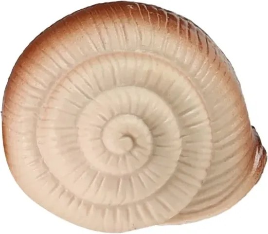RAPPA Silikonový hlemýžď s tvrdou ulitou - 11 cm