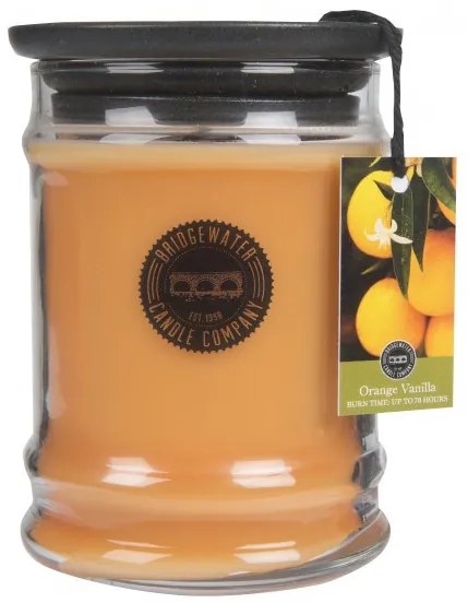 Bridgewater Orange Vanilla Vonná svíčka skleněná dóza 250 g