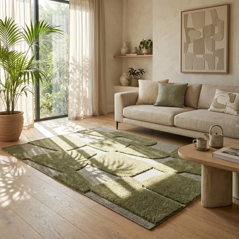 Tmavě zelený koberec 80x150 cm Cairo – ESTE