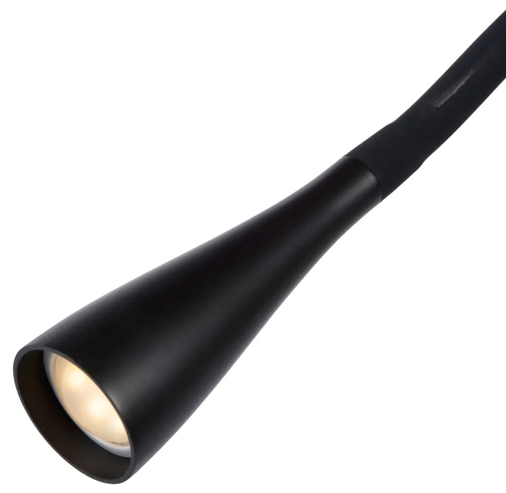 Lucide 18656/03/30 stolní LED lampa Zozy černá, 4W, 3000K, 48,5cm