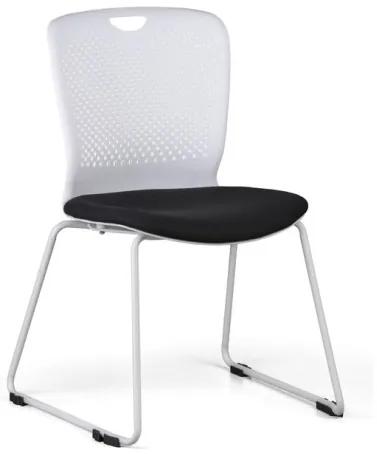 Plastová židle DOT, černá