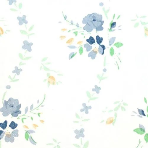 Samolepicí tapeta Modré květy 15-6440