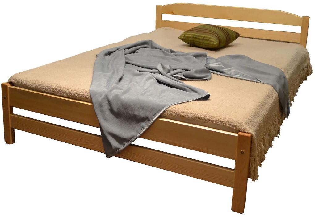 Via-nábytek Postel BART masiv borovice 140 x 200 Povrchová úprava postele: Borovice (lakovaná)