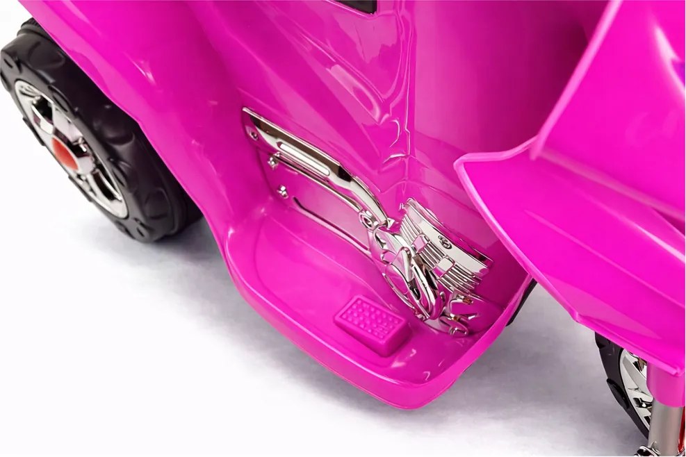 LEAN CARS Elektrická motorka pro děti HC8051 růžová se světly a zvuky