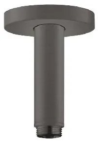 Hansgrohe - Přívod od stropu S 10 cm, kartáčovaný černý chrom 27393340
