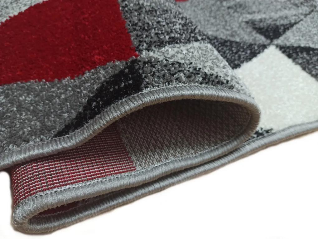Weltom kusový koberec Silver Balt 0308/19 80x150cm červený