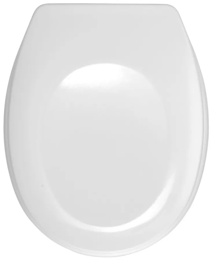 WC prkénko BERGAMON, Duroplast, barva bílá, WENKO (4008838174517)
