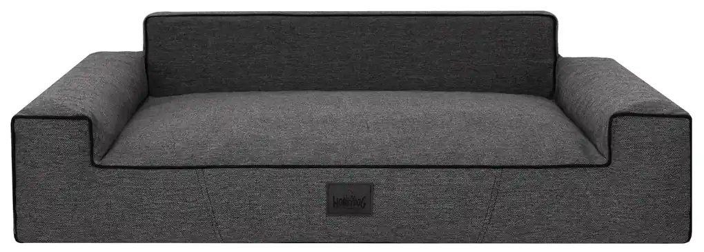 HobbyDog Pelech Glamour - Tmavě šedý Inari VELIKOST: XL - 100 x 68 cm |  BIANO