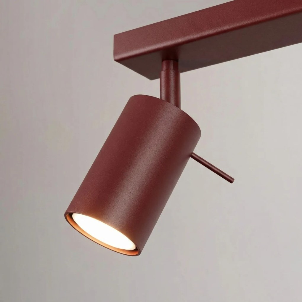 Sollux Lighting Stropní svítidlo RING 4L bordó