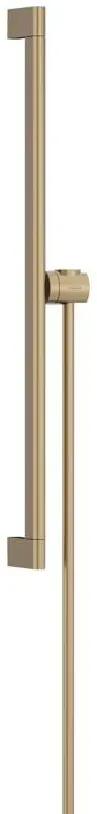 Hansgrohe Unica - Sprchová tyč 66 cm, se sprchovou hadicí, kartáčovaný bronz 24402140