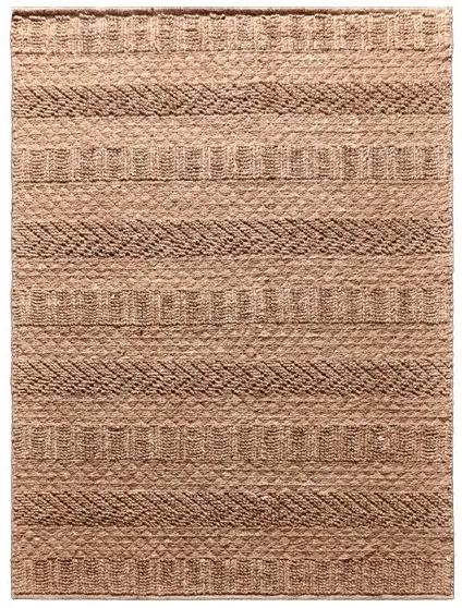 Diamond Carpets koberce Ručně vázaný kusový koberec Louve DESP P91 Dust Natural Rozměry koberců: 140x200
