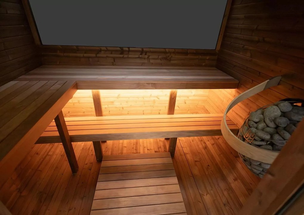 Relax na MAX Sudová sauna CUBE Thermowood 190