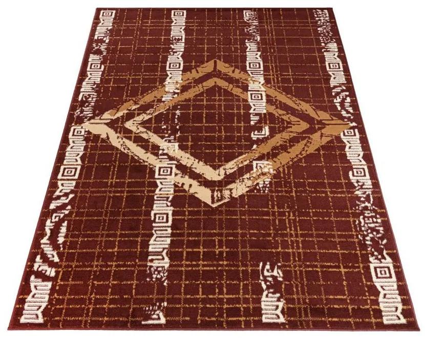 Kusový koberec PP Agios hnědý 80x150cm