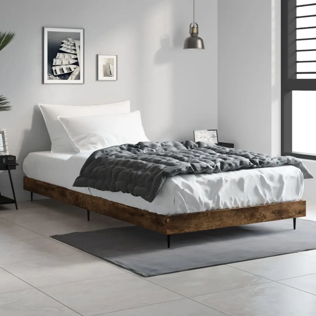 vidaXL Rám postele 90 x 190 cm kompozitní dřevo [832301] Barva: dub sonoma