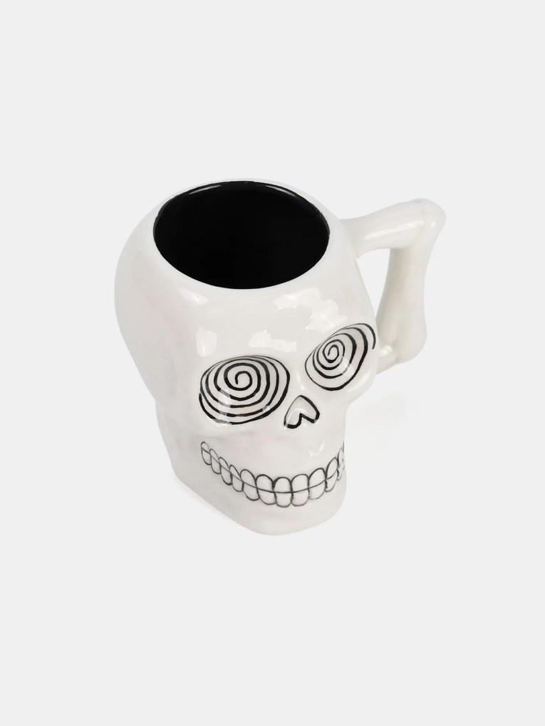 Sinsay - Hrnek s halloweenským motivem - bílá