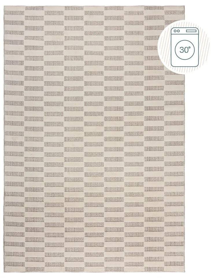 Šedobéžový pratelný koberec 116x170 cm Marlowe – Flair Rugs