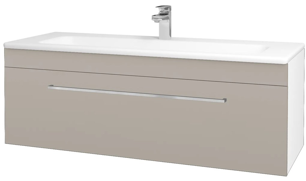 Dřevojas Koupelnová skříň ASTON SZZ 120 Varianta: N08 Cosmo / Úchytka T03 / N08 Cosmo