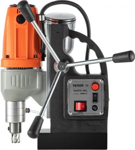 Magnetická vrtačka 220 V-240 V 980 W, vrtačka na kov Vysoký výkon 680 ot./min
