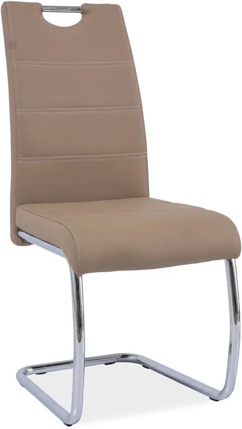 Casarredo Jídelní čalouněná židle H-666 tmavě béžová