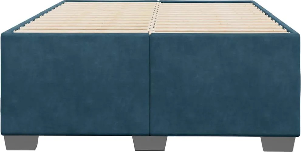 Rám postele modrý 120 x 200 cm samet 3284629