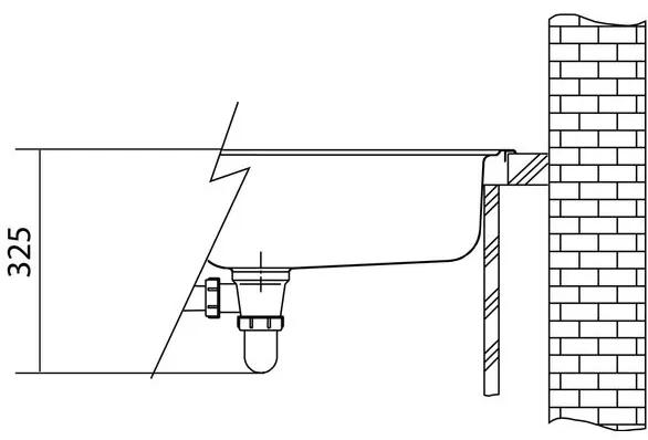 Franke Maris MRG 611-78 BB Granitový dřez s odkapem oboustranné provedení, 78x50cm, kašmír, 114.0494.646