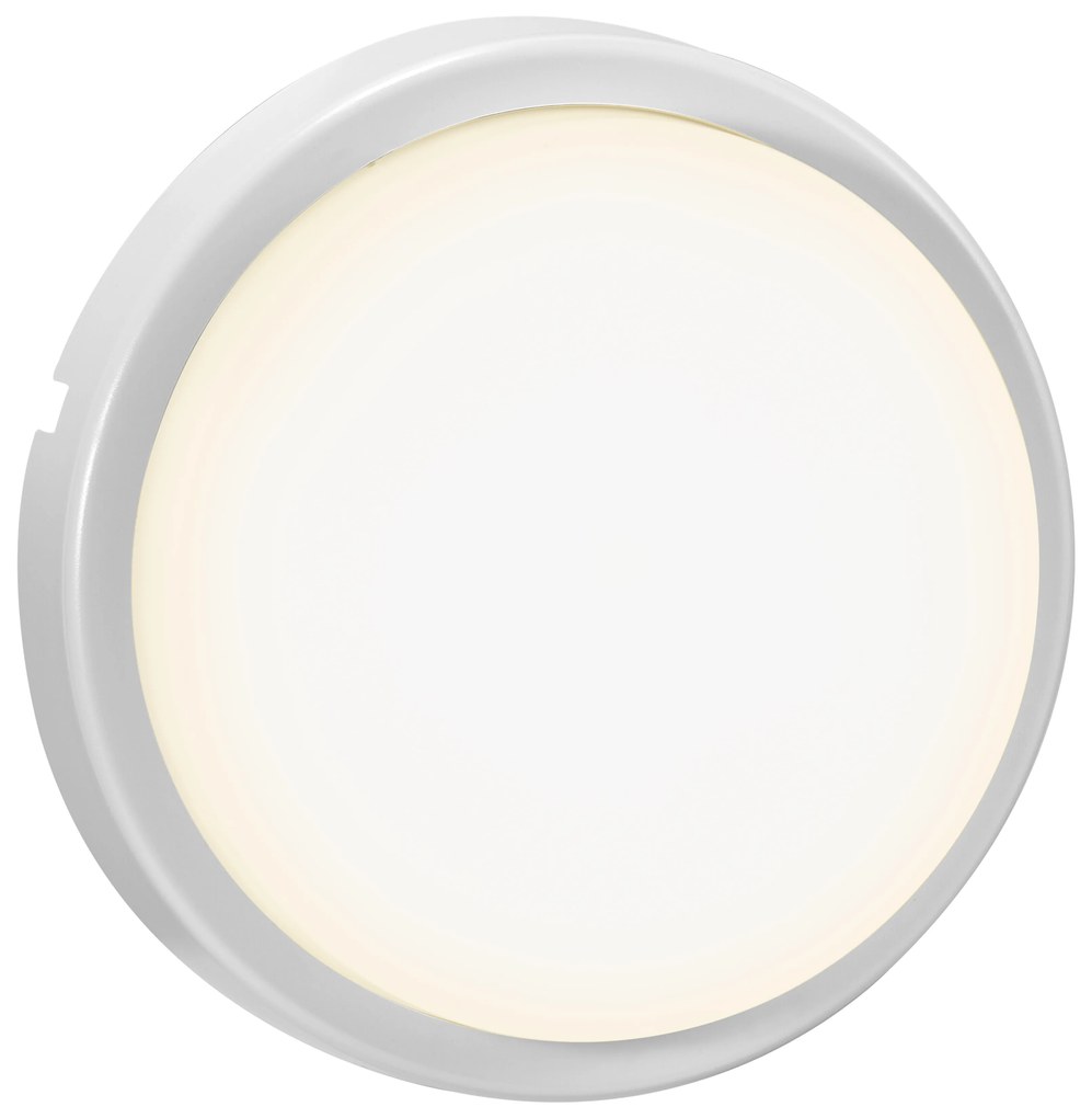 Nordlux Cuba Bright Round (bílá) Venkovní nástěnná svítidla plast IP54 2019171001