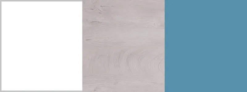 Studentská/dětská postel Saturn - bílá - levá/pravá