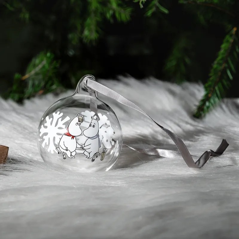 Vánoční ozdoba Moomin Snowflake 7cm