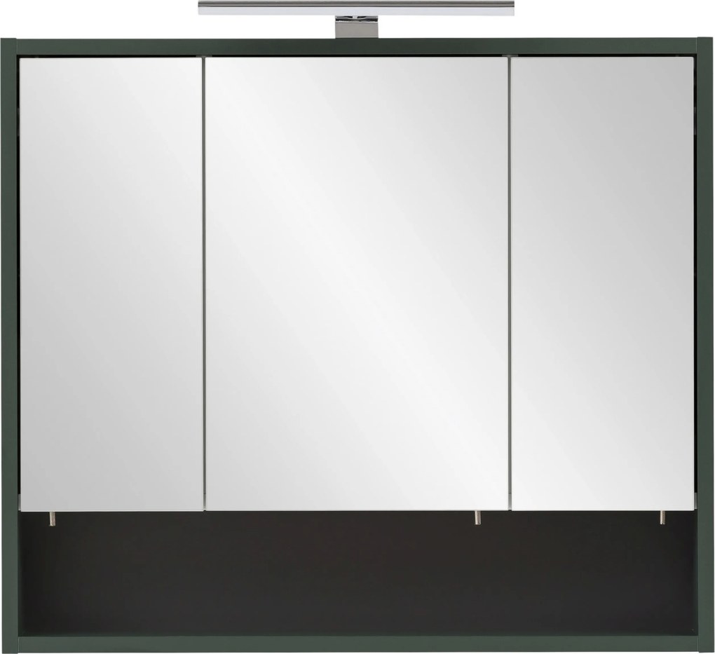 XXXLutz ZRCADLOVÁ SKŘÍŇKA, lesní zelená, 70/64,2/16 cm Stylife - Koupelnové série - 000865012903
