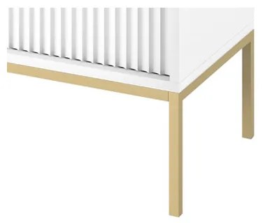 Konferenční stolek Mijano Gold ML104, Barva: černá