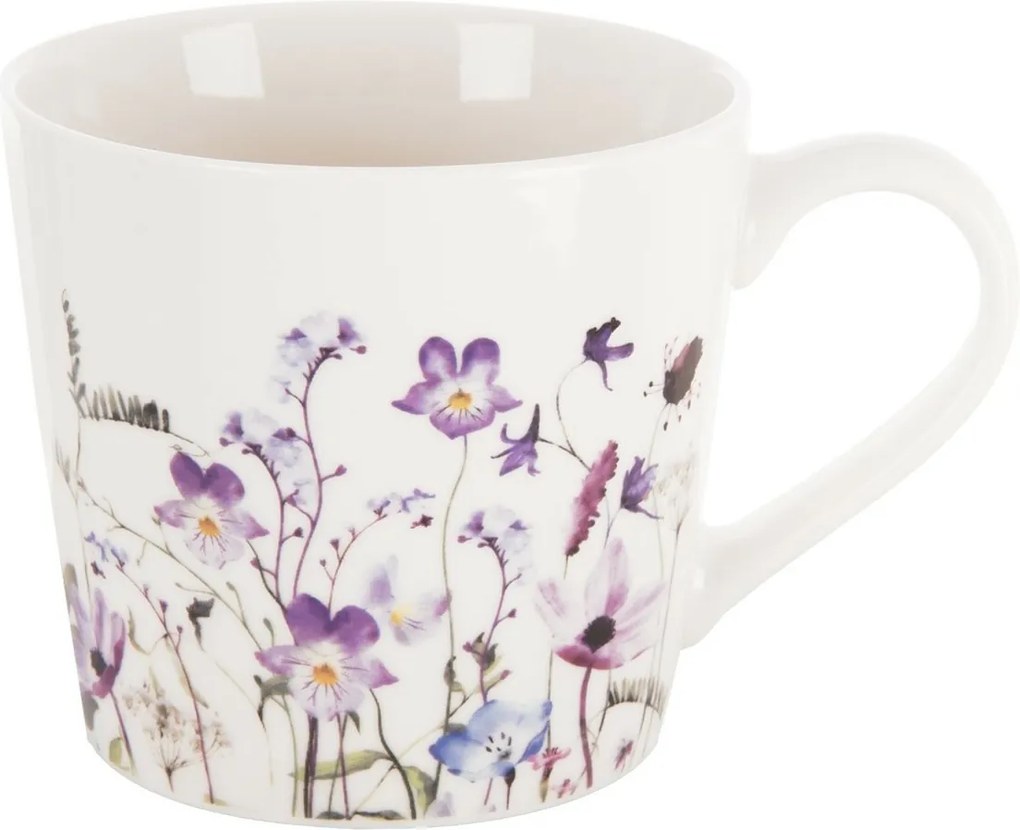 Orion Sada 4 porcelánových hrnků LOUKA 430 ml