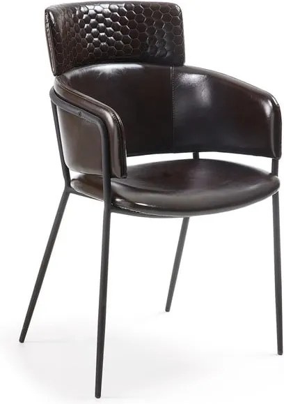Černá jídelní židle La Forma Rhett